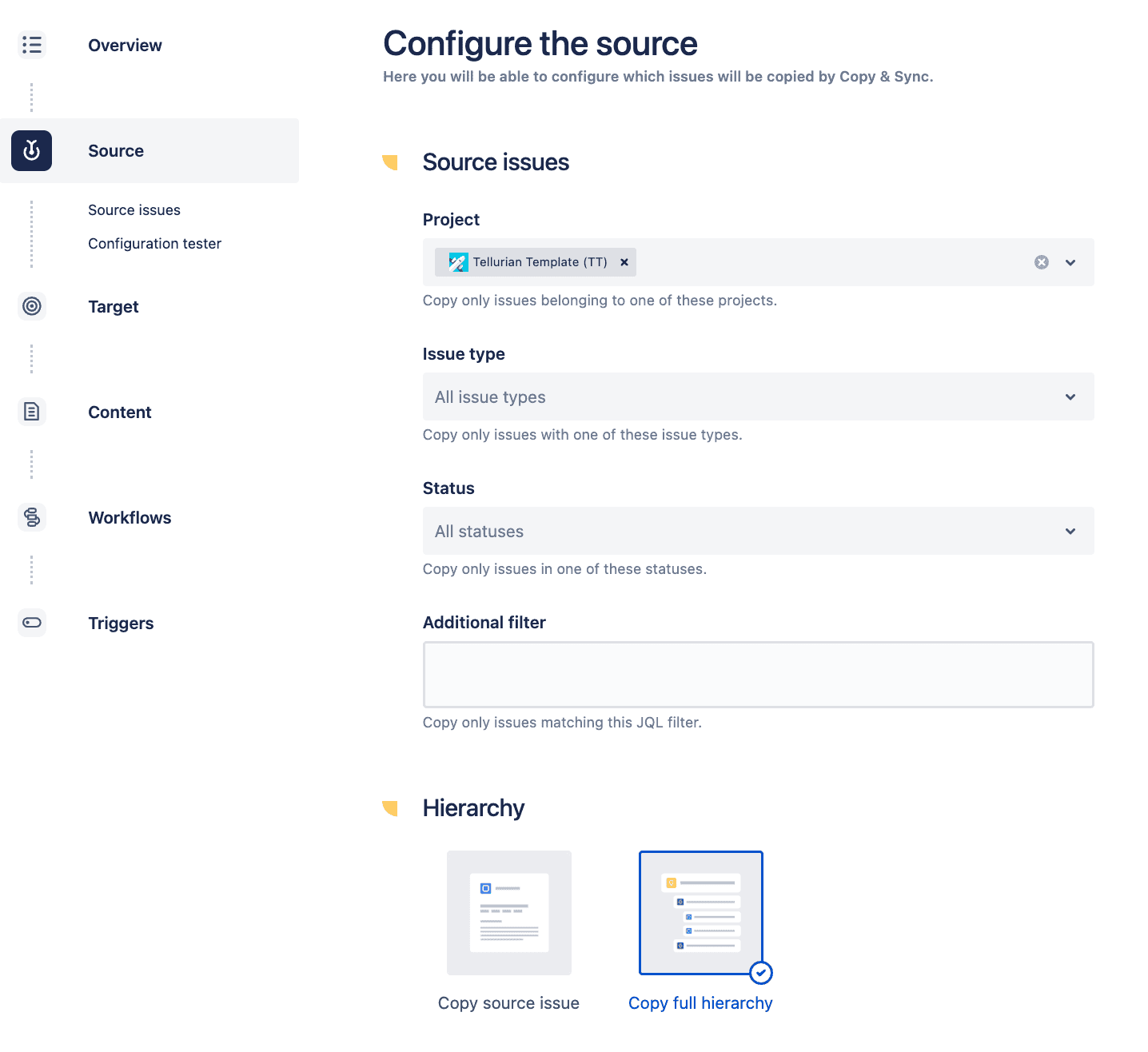 How to enhance project management with project template in Jira?